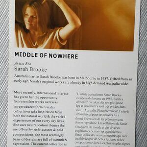 SARAH BROOKE | Art | Sarah Brooke Middle Of Nowhere Painting Artist ...